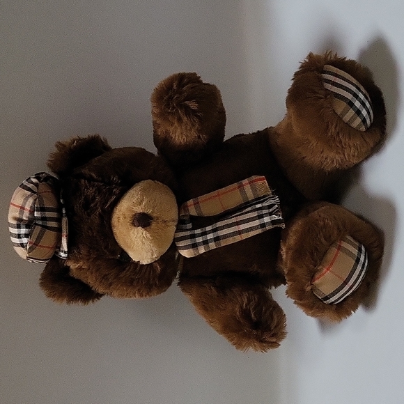 The Marlin Group | Toys | Vintage Burberry Thomas Teddy Bear Plush Doll ...